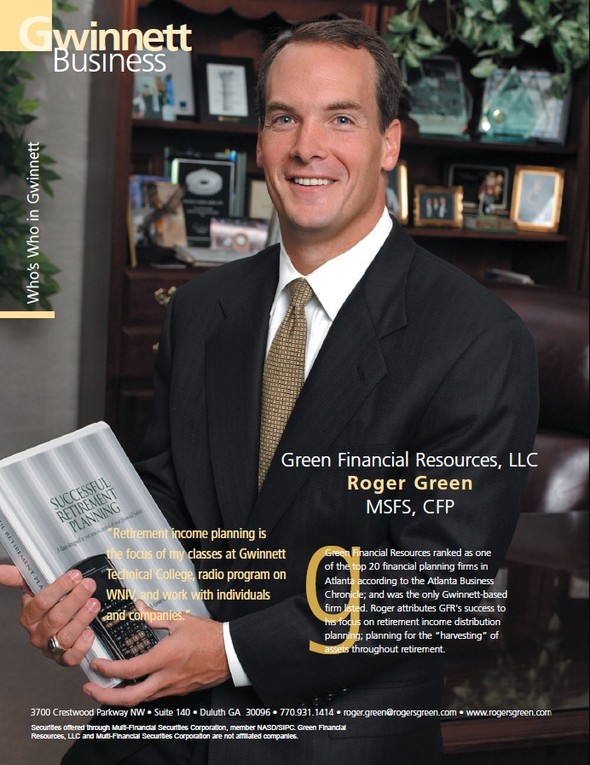 GFR in the News : Roger Green, rogersgreen.com